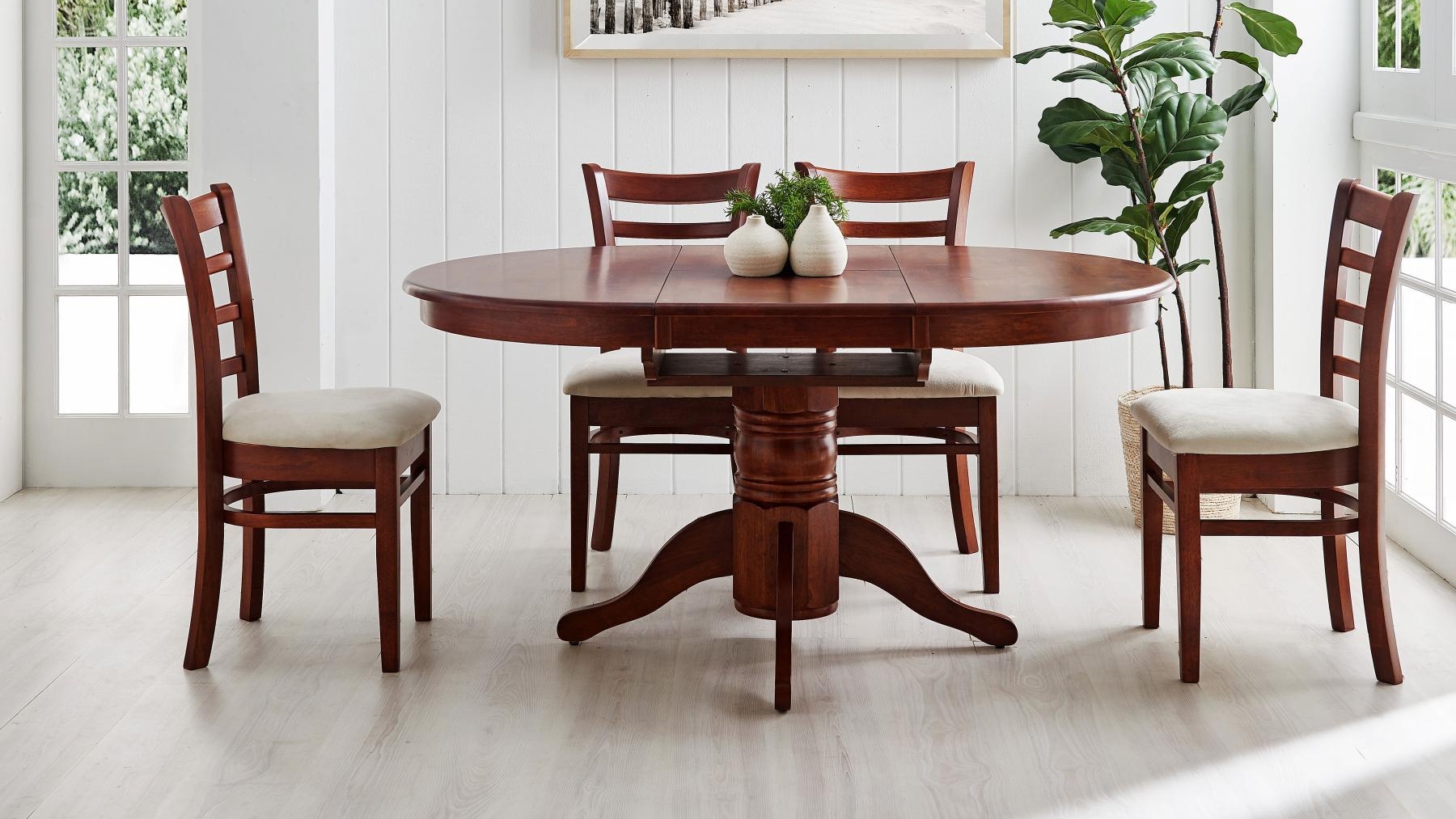 Miller Acacia Extension Dining Table 106.7 Harvey Norman