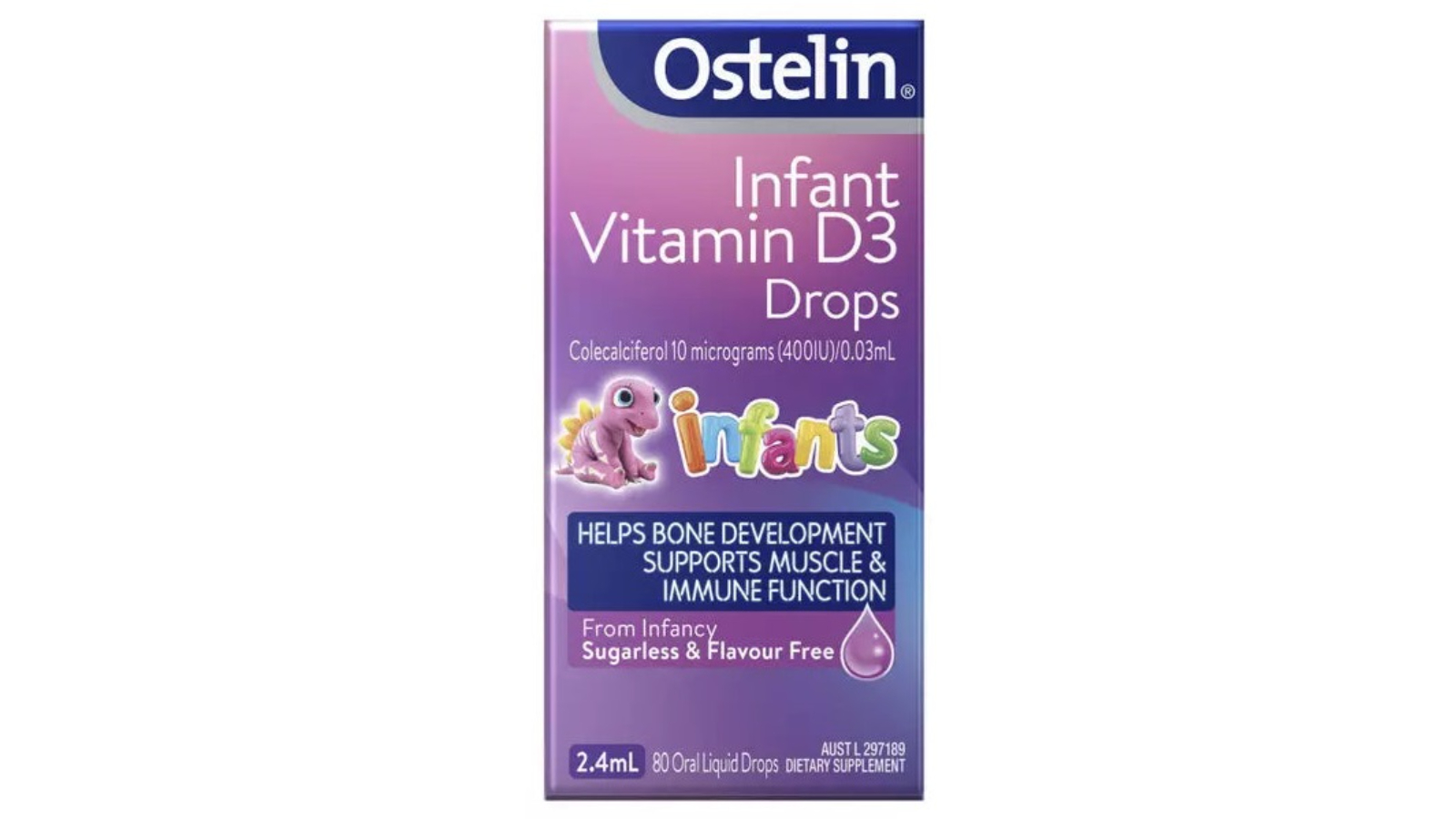 Ostelin 2.4ml Infant Vitamin D3 Drops | Harvey Norman