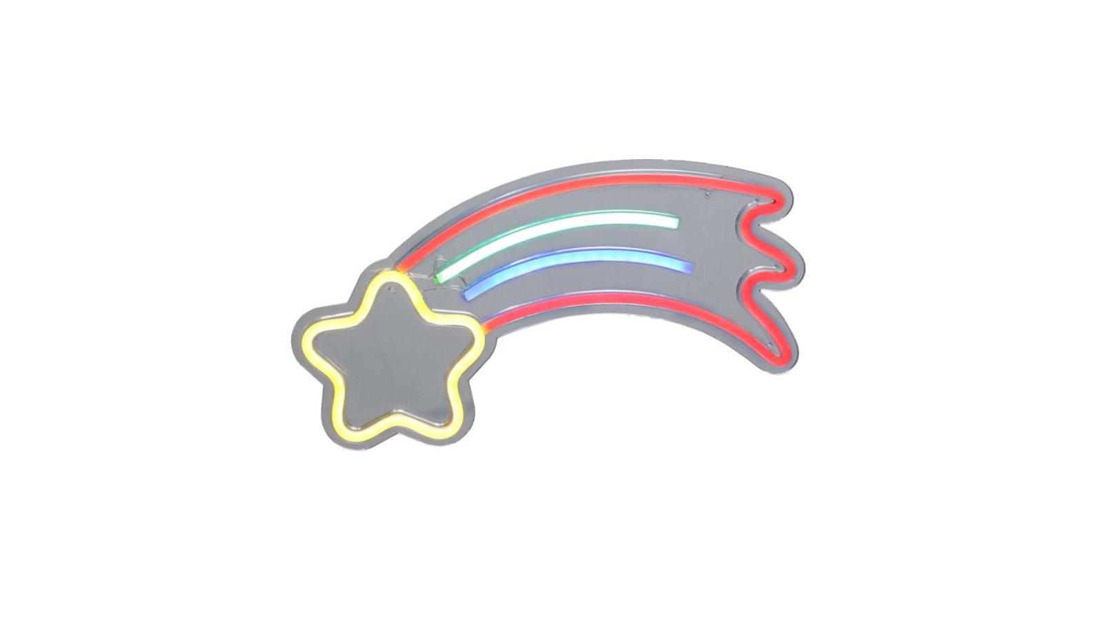 Lexi Lighting Neon Shooting Star Sign - 40 x 22cm | Harvey Norman