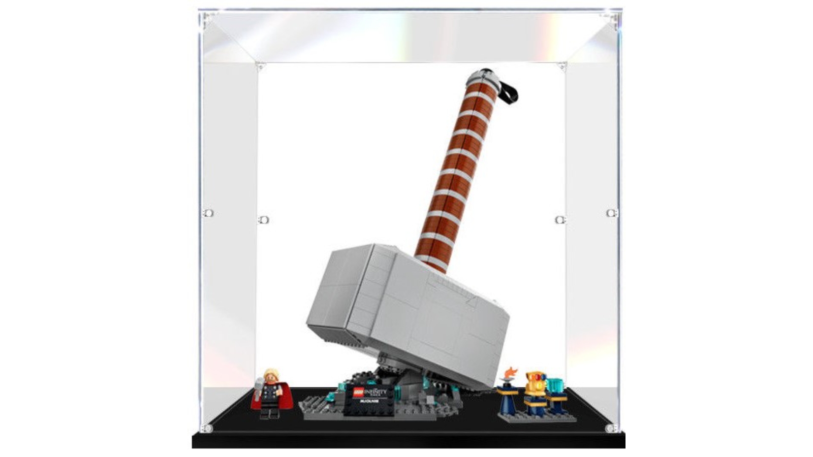 Easycase LEGO 76209 Marvel Thor's Hammer Acrylic Display Case | Harvey ...