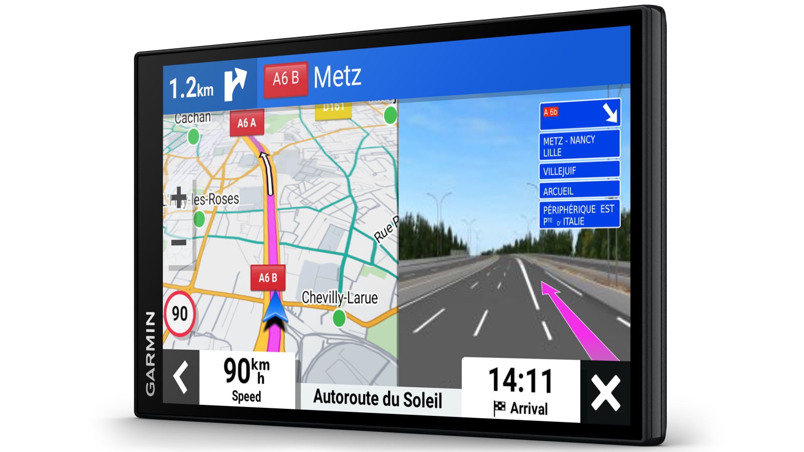 Garmin DriveSmart 76 7-inch GPS Navigator | Harvey Norman