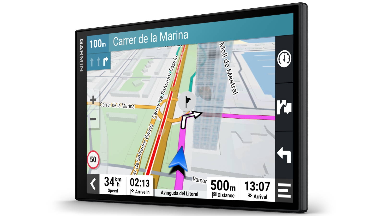 Garmin DriveSmart 86 8-inch GPS Navigator | Harvey Norman