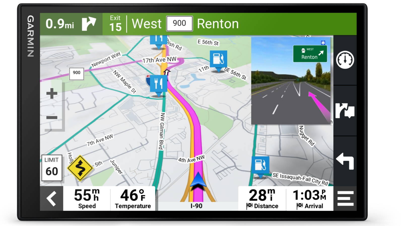 Garmin DriveSmart 86 8-inch GPS Navigator | Harvey Norman