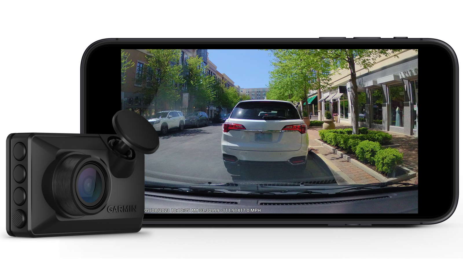 Garmin Dash Cam X110 1080p Dash Camera with 140-degree Field of View ...