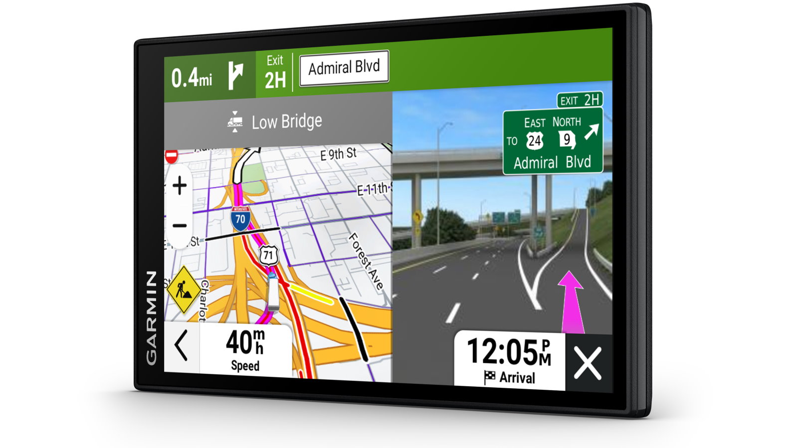 Garmin dezl LGV620 6-inch GPS Truck Sat Nav | Harvey Norman