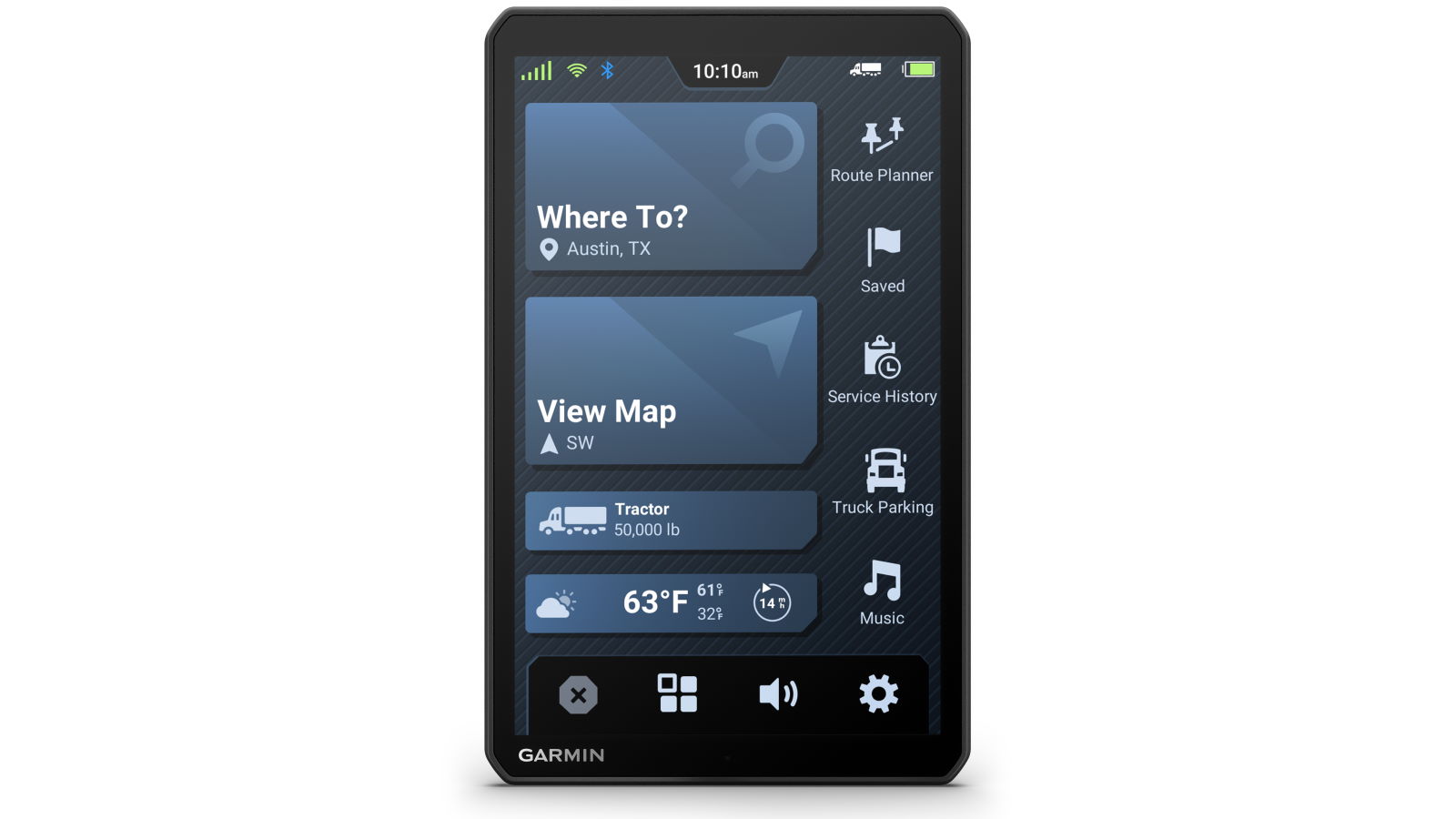 Garmin dezl LGV820 8-inch GPS Truck Sat Nav | Harvey Norman