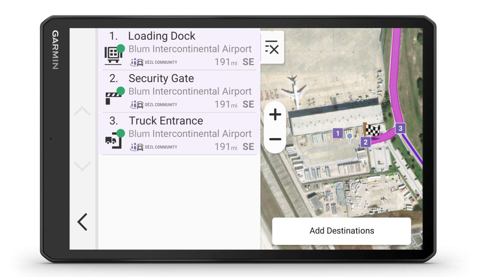 Garmin dezl LGV1020 10-inch GPS Truck Sat Nav | Harvey Norman
