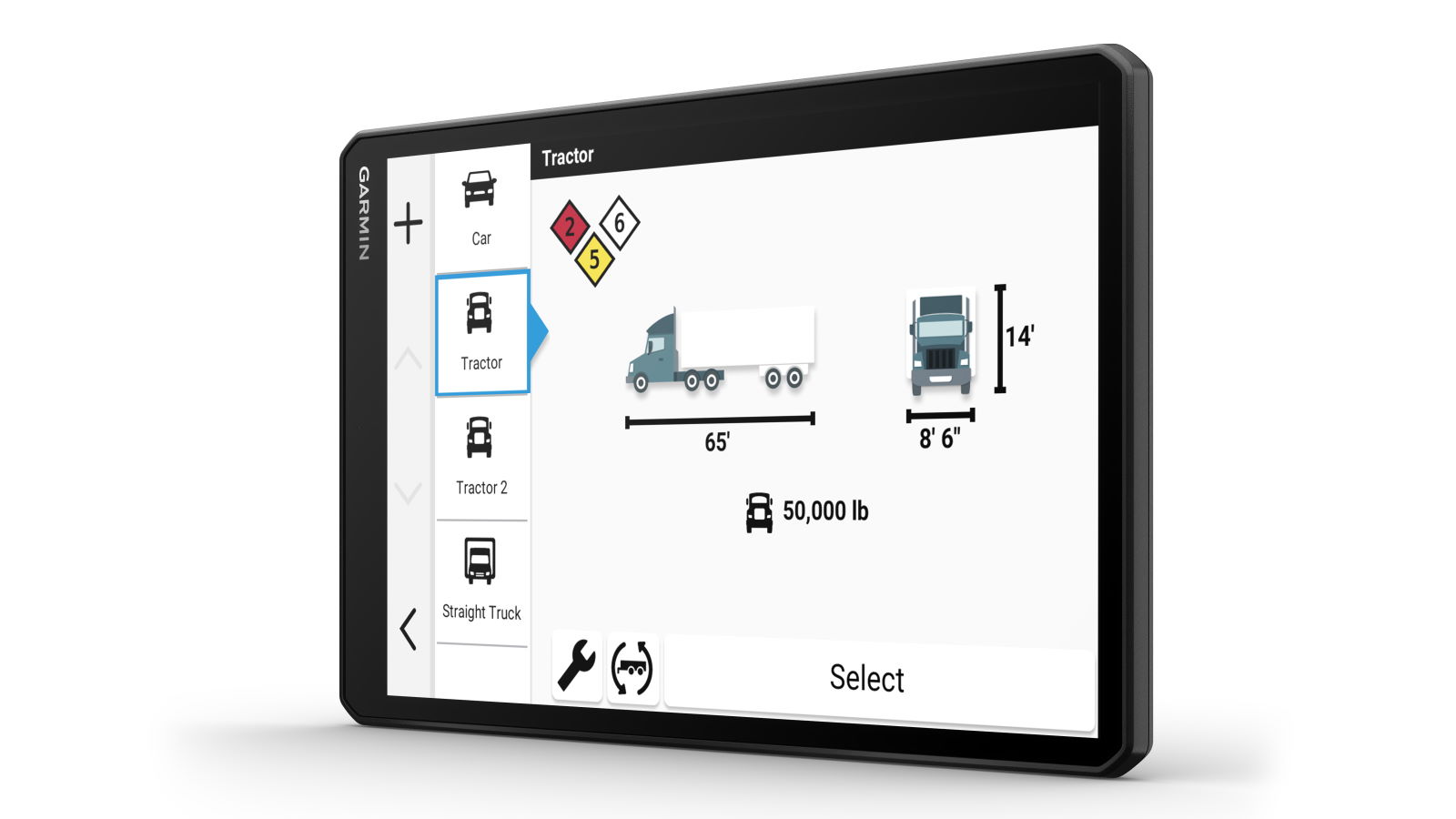 Garmin dezl LGV1020 10-inch GPS Truck Sat Nav | Harvey Norman