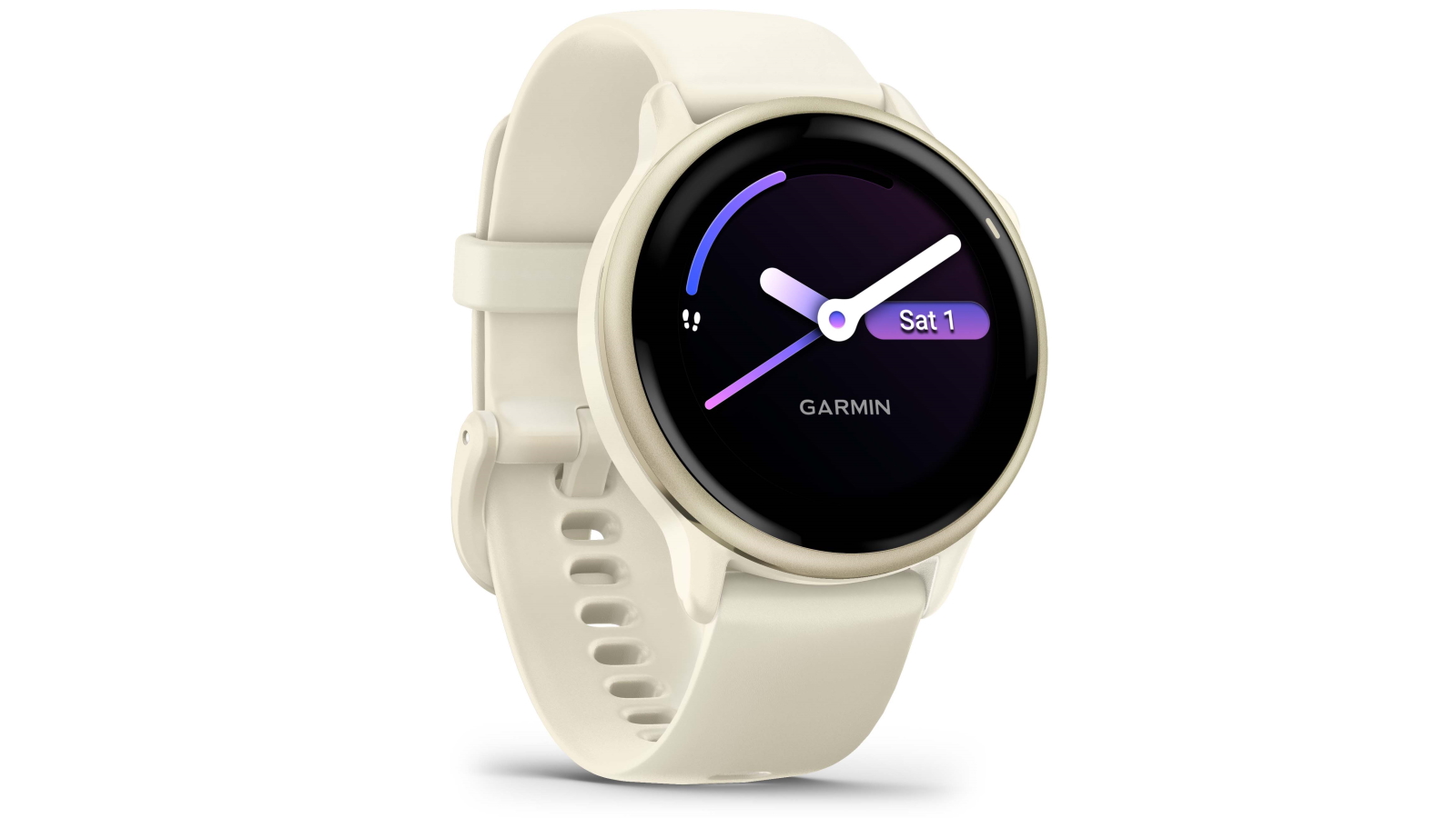 Garmin vivoactive 6 Smart Watch - Bone/Lunar Gold | Harvey Norman