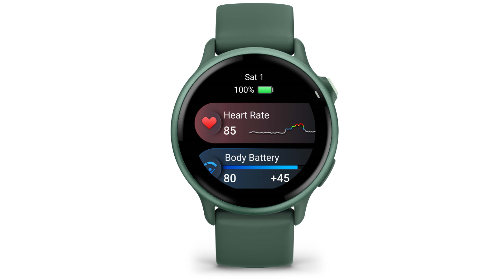Garmin vivoactive 6 Smart Watch - Metallic Jasper Green | Harvey Norman