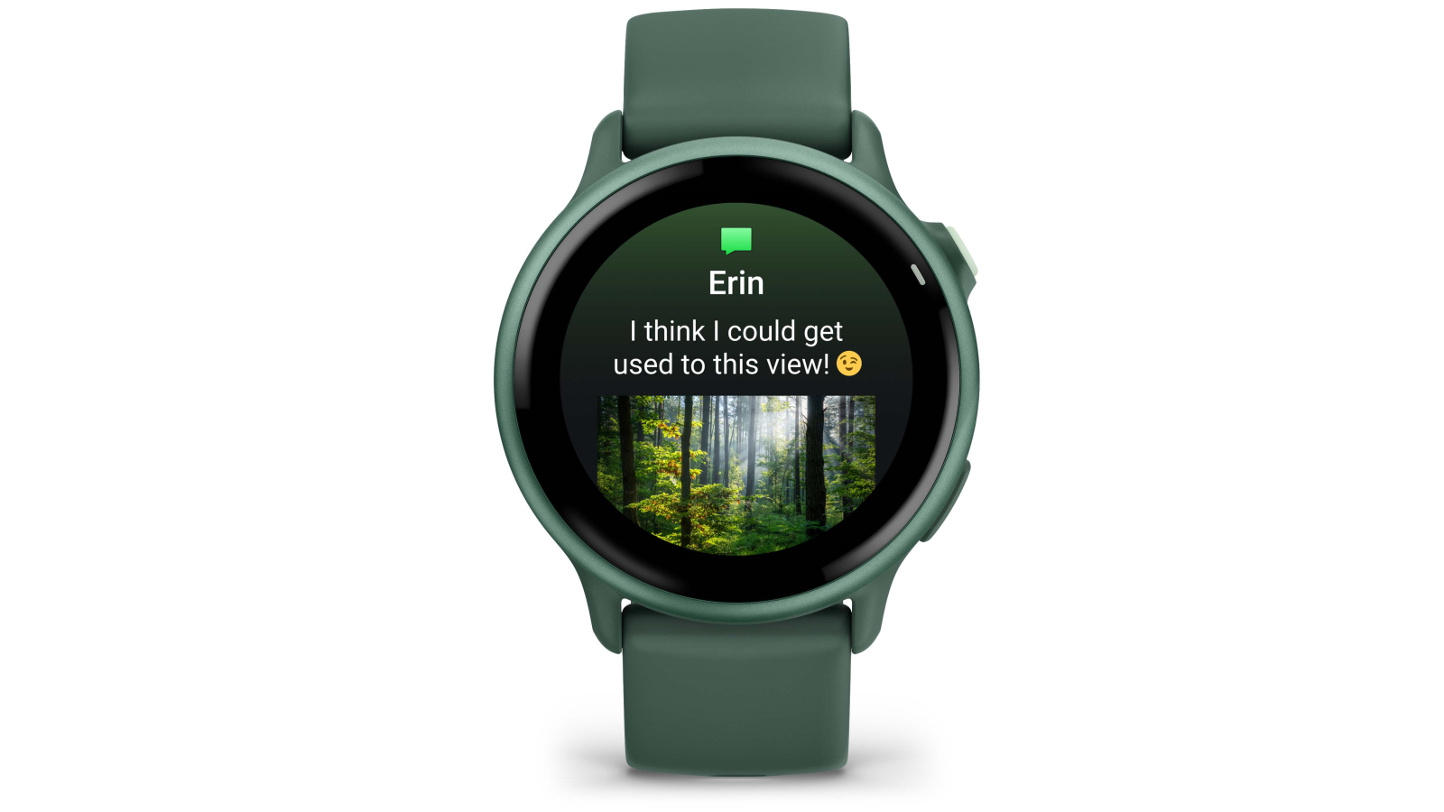 Garmin vivoactive 6 Smart Watch - Metallic Jasper Green | Harvey Norman