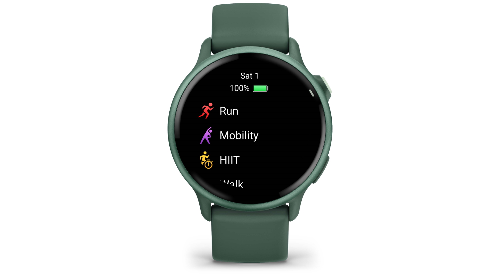 Garmin vivoactive 6 Smart Watch - Metallic Jasper Green | Harvey Norman