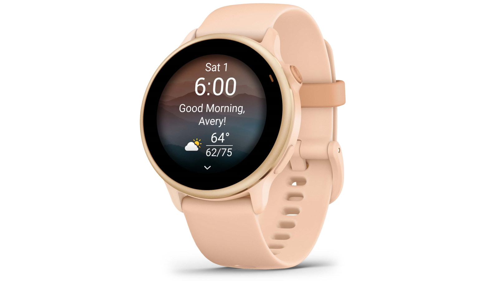 Garmin vivoactive 6 Smart Watch - Metallic Pink Dawn | Harvey Norman