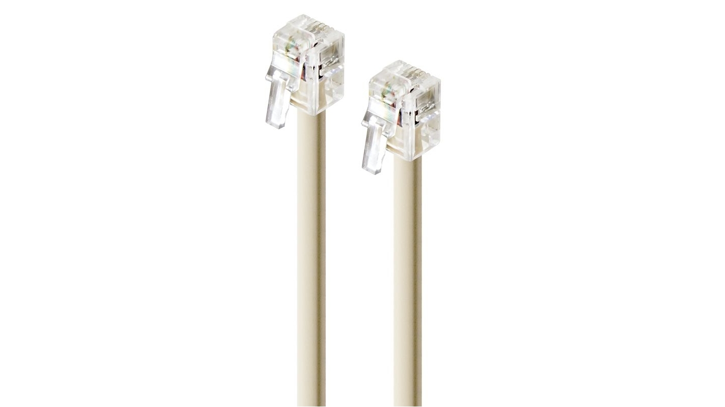 Alogic 5m RJ12 Telephone Line Cable | Harvey Norman