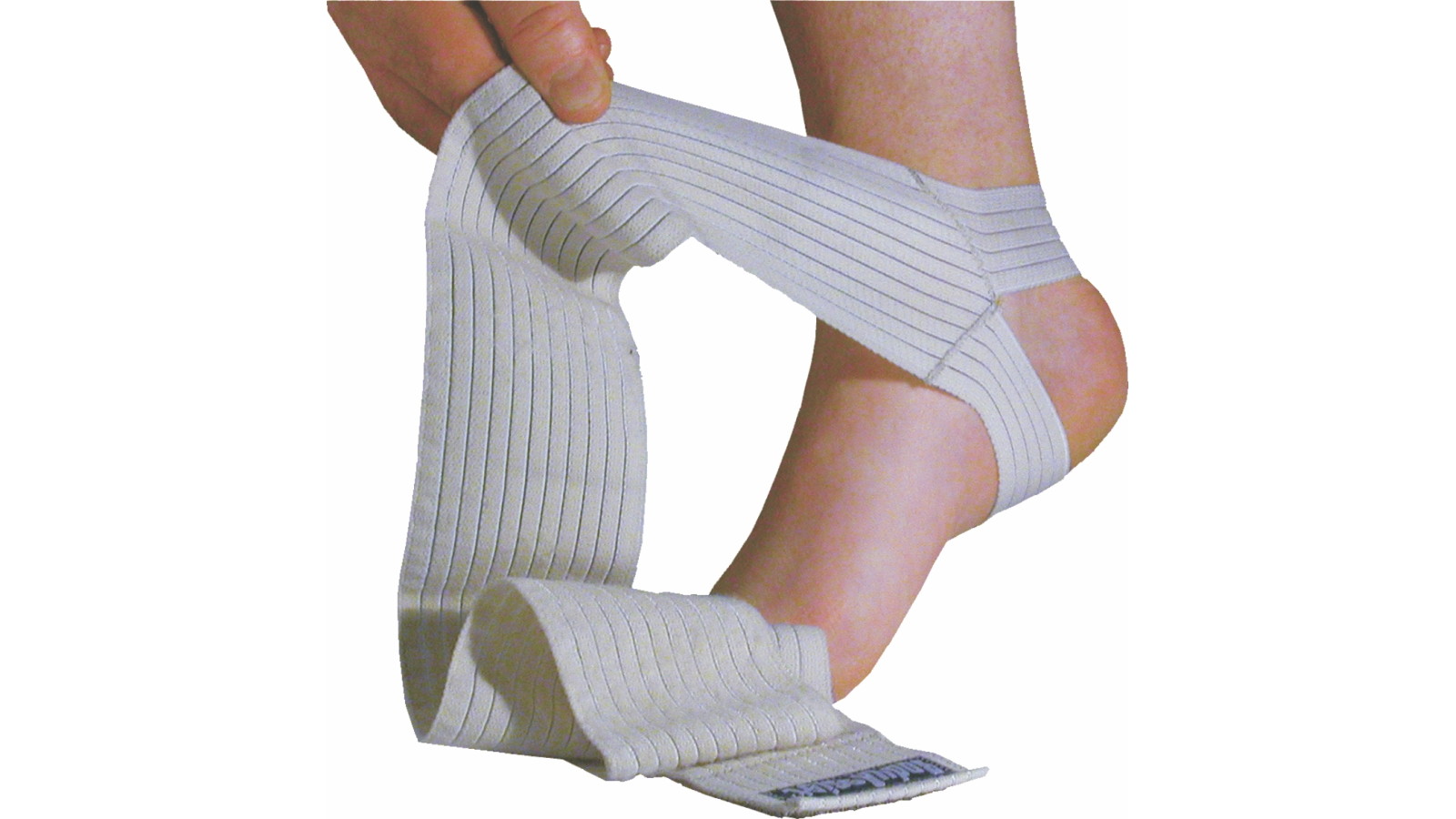 Bodyassist Elastic Ankle Wrap with Loop Anchor - Silver | Harvey Norman