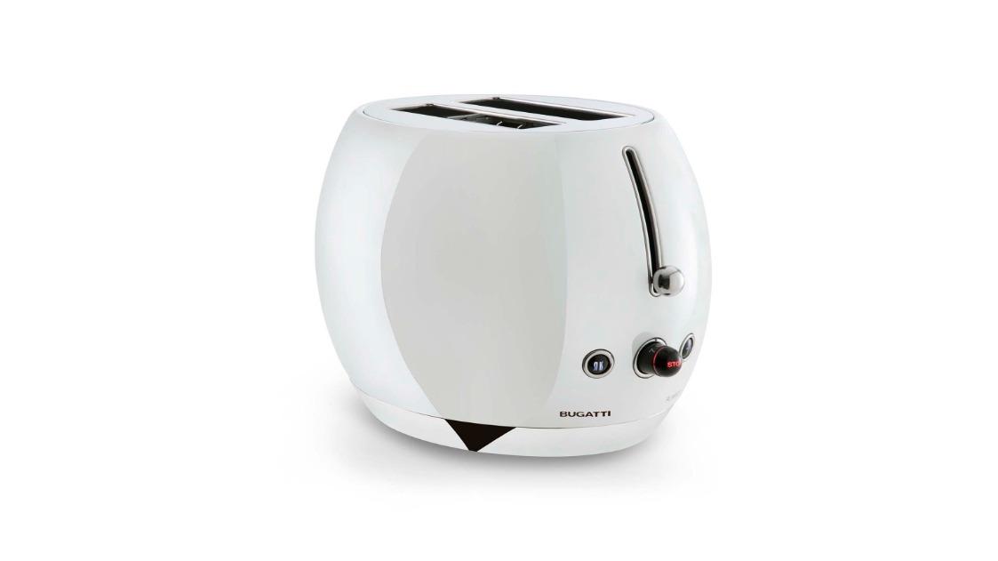 Bugatti Romeo Toaster - White | Harvey Norman