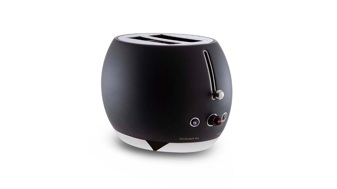 Bugatti Romeo Toaster - Matte Black | Harvey Norman