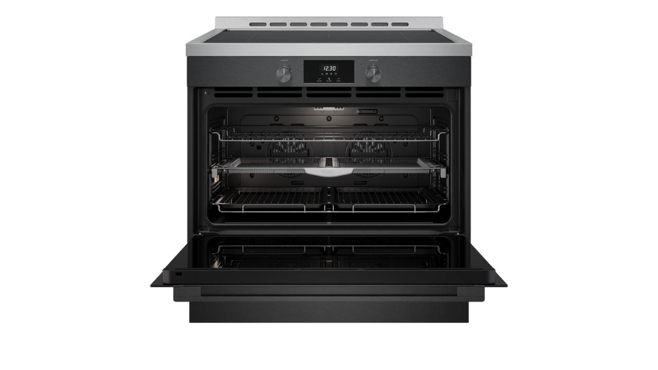 Euromaid 90cm 10 Function Induction Freestanding Cooker - Dark ...