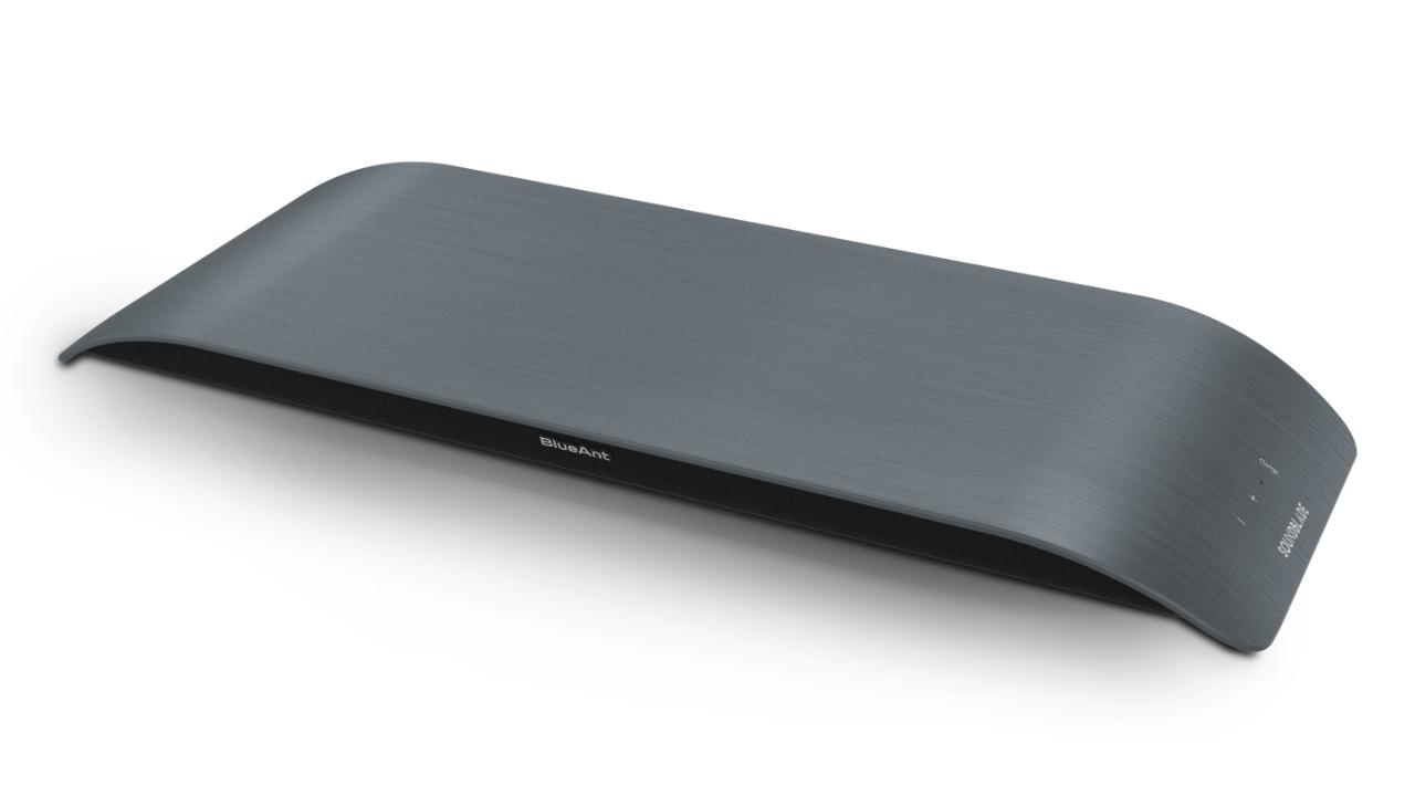 BlueAnt SoundBlade Under Monitor SoundBar - Charcoal | Harvey Norman