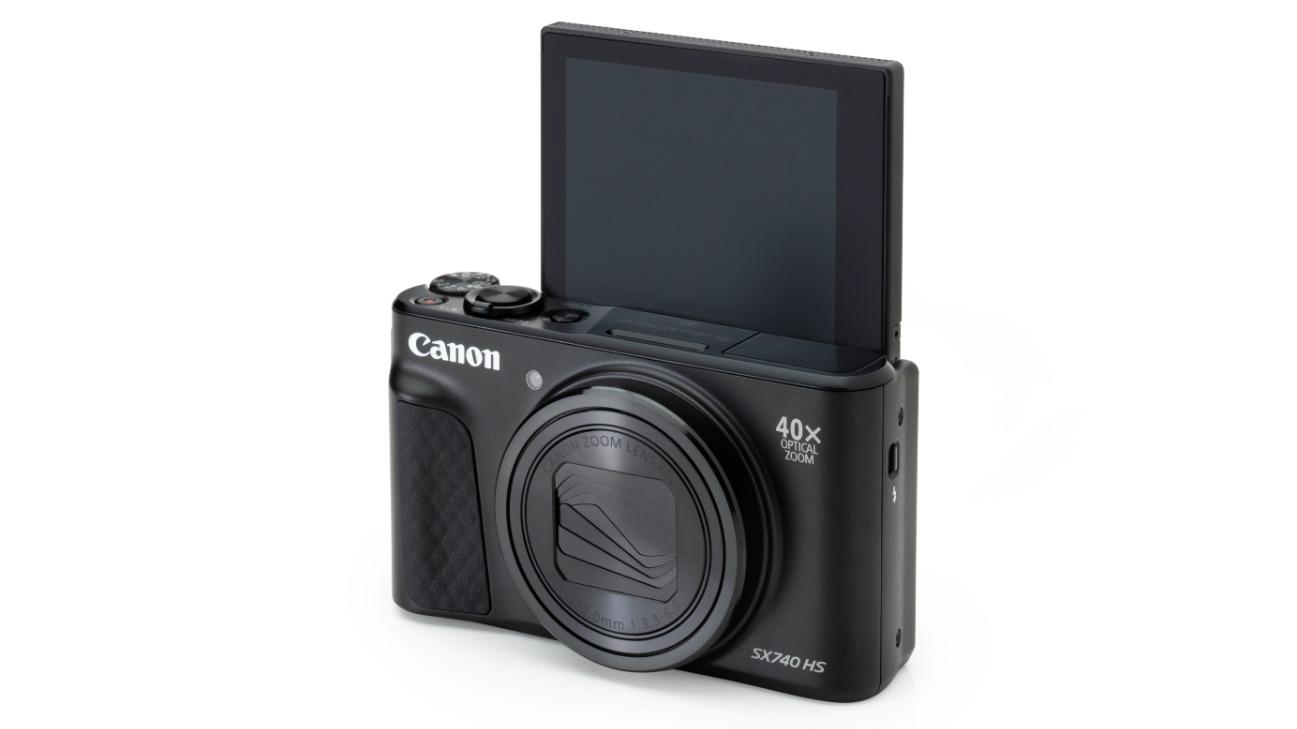 Canon PowerShot SX740 HS - Black | Harvey Norman