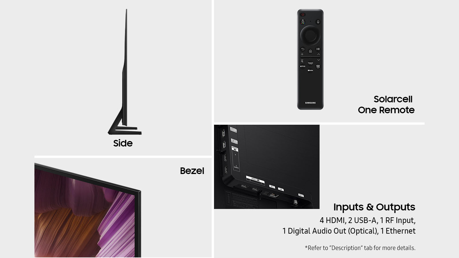 Samsung 77-inch S85F OLED 4K Vision Smart AI TV | Harvey Norman