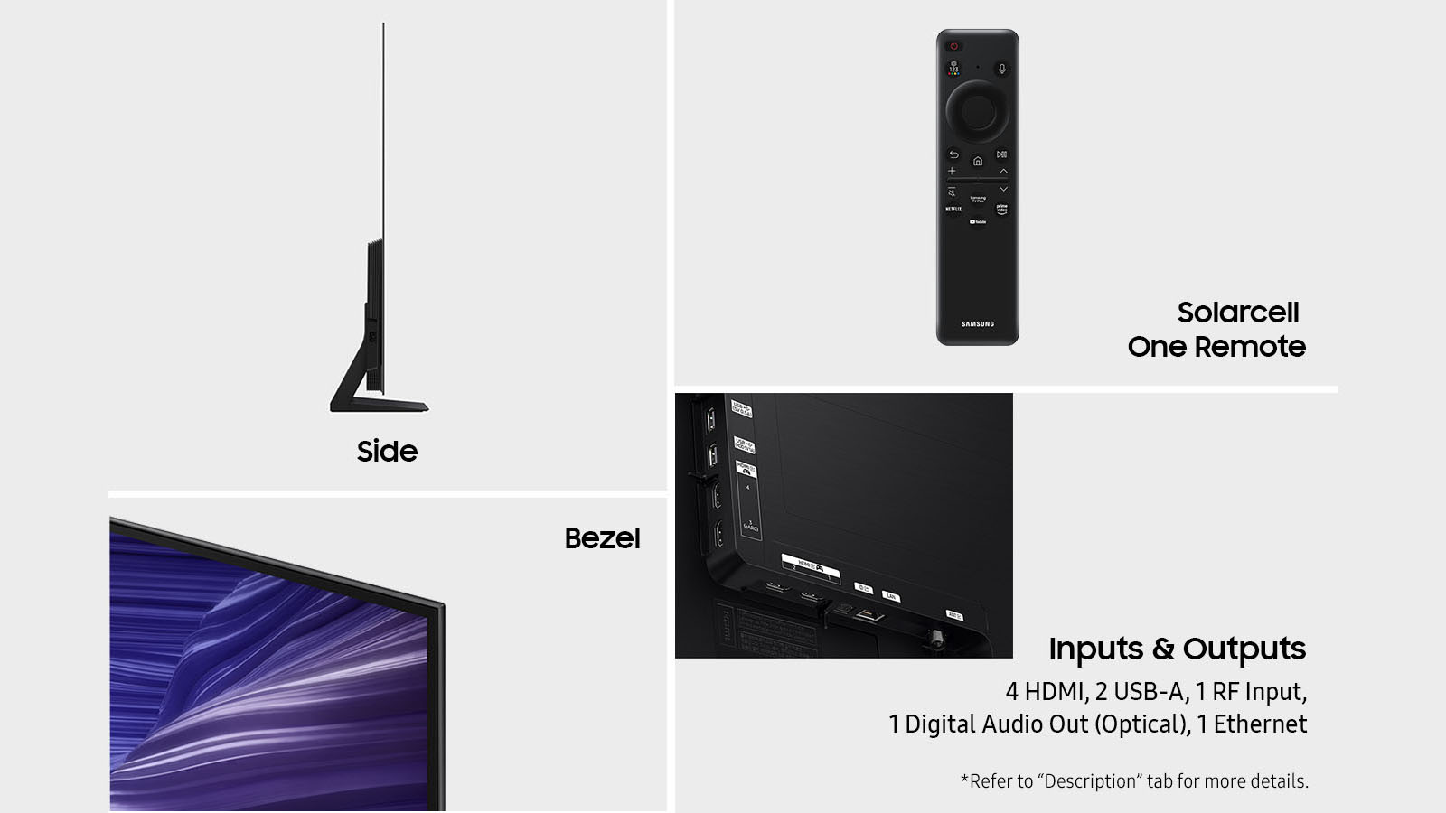 Samsung 42-inch S90F OLED 4K Vision AI Smart TV | Harvey Norman