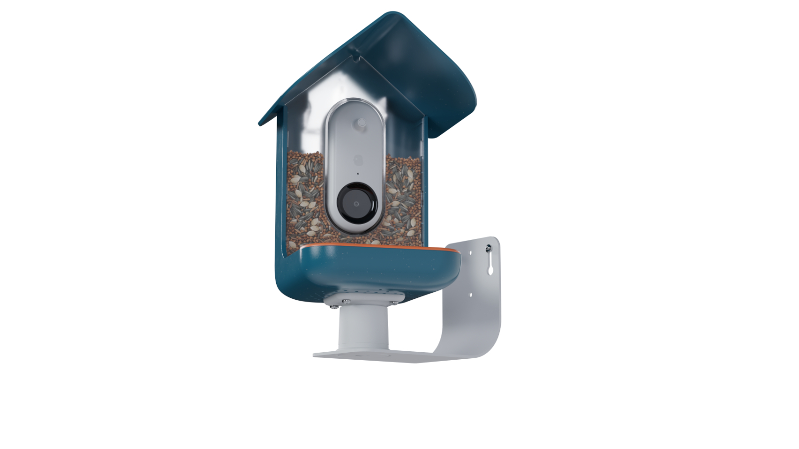 Birdbuddy Easy Install and Swivel Design Wall-Mount Smart Bird Feeder ...