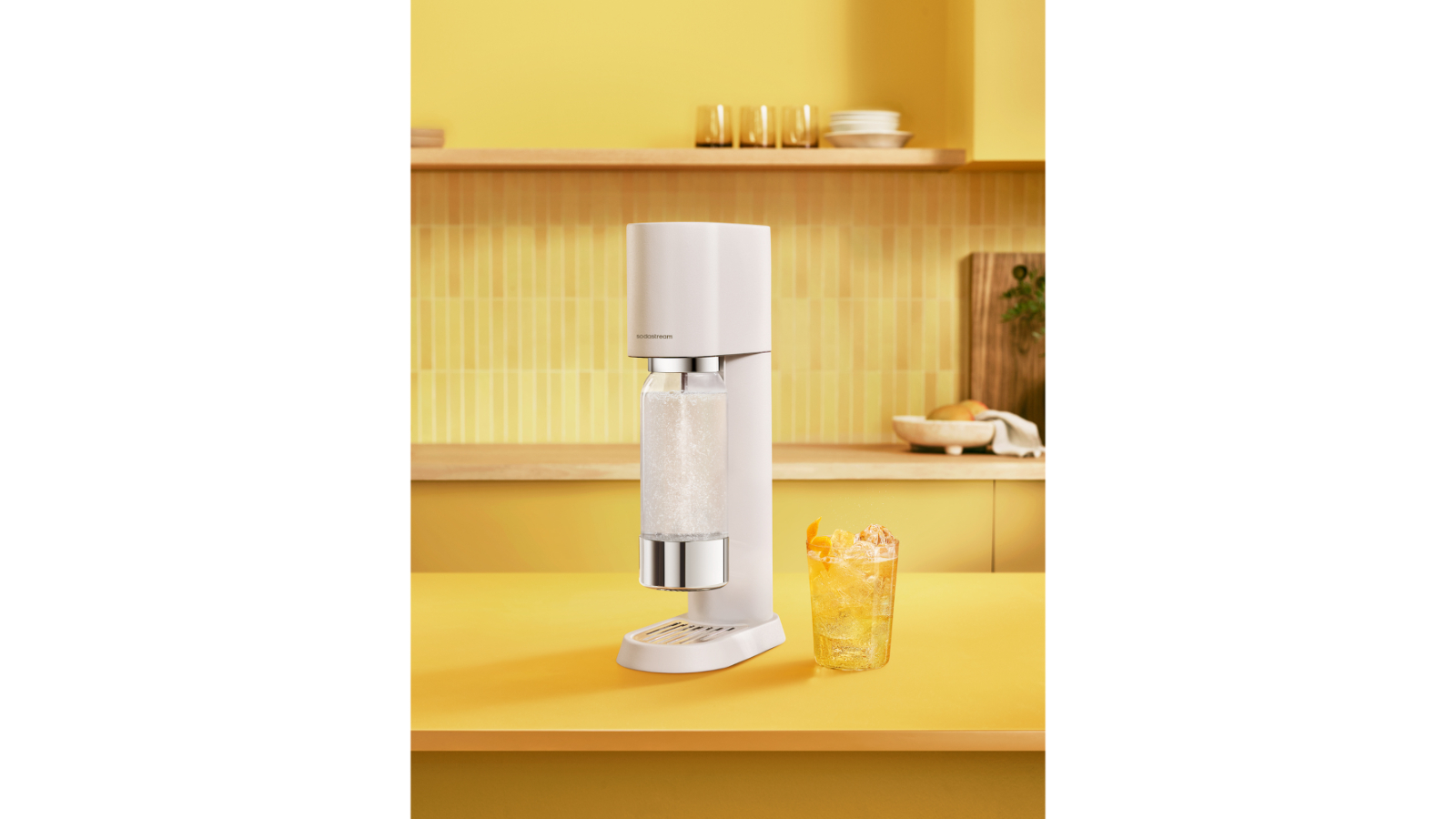 SodaStream Enso Sparking Water Maker - Sand | Harvey Norman