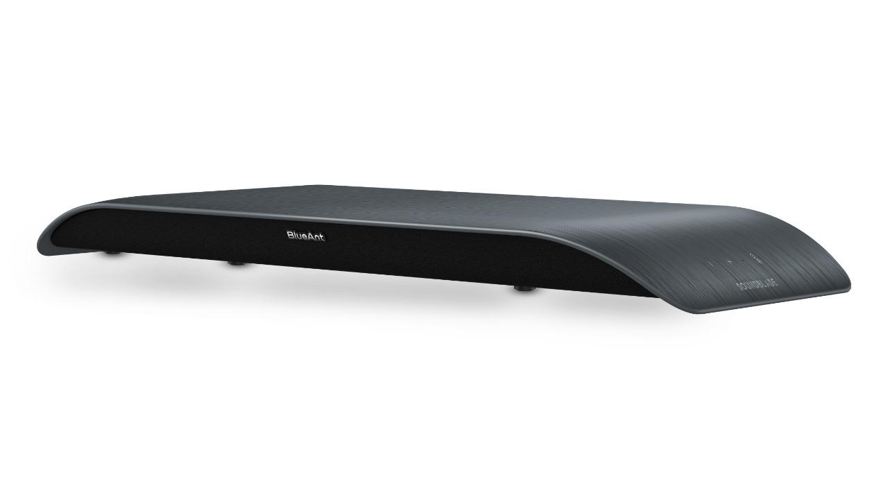 BlueAnt SoundBlade Under Monitor SoundBar - Charcoal | Harvey Norman
