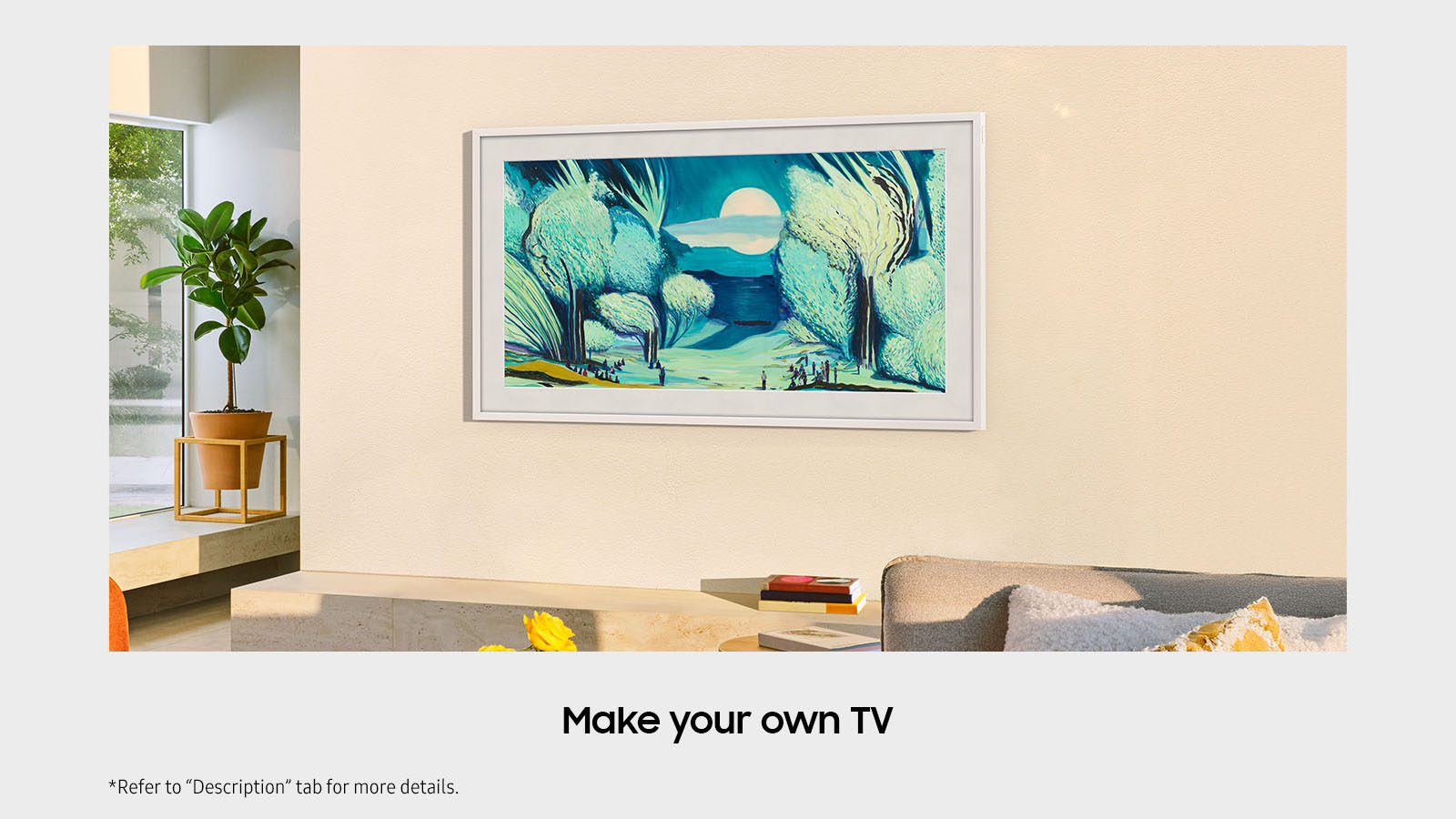 Samsung 43-inch The Frame LS03F 4K QLED Smart TV | Harvey Norman