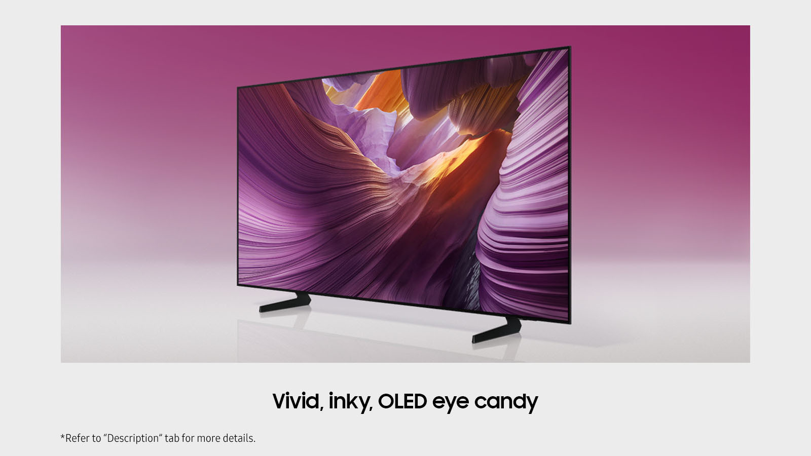 Samsung 65-inch S85F OLED 4K Vision Smart AI TV | Harvey Norman