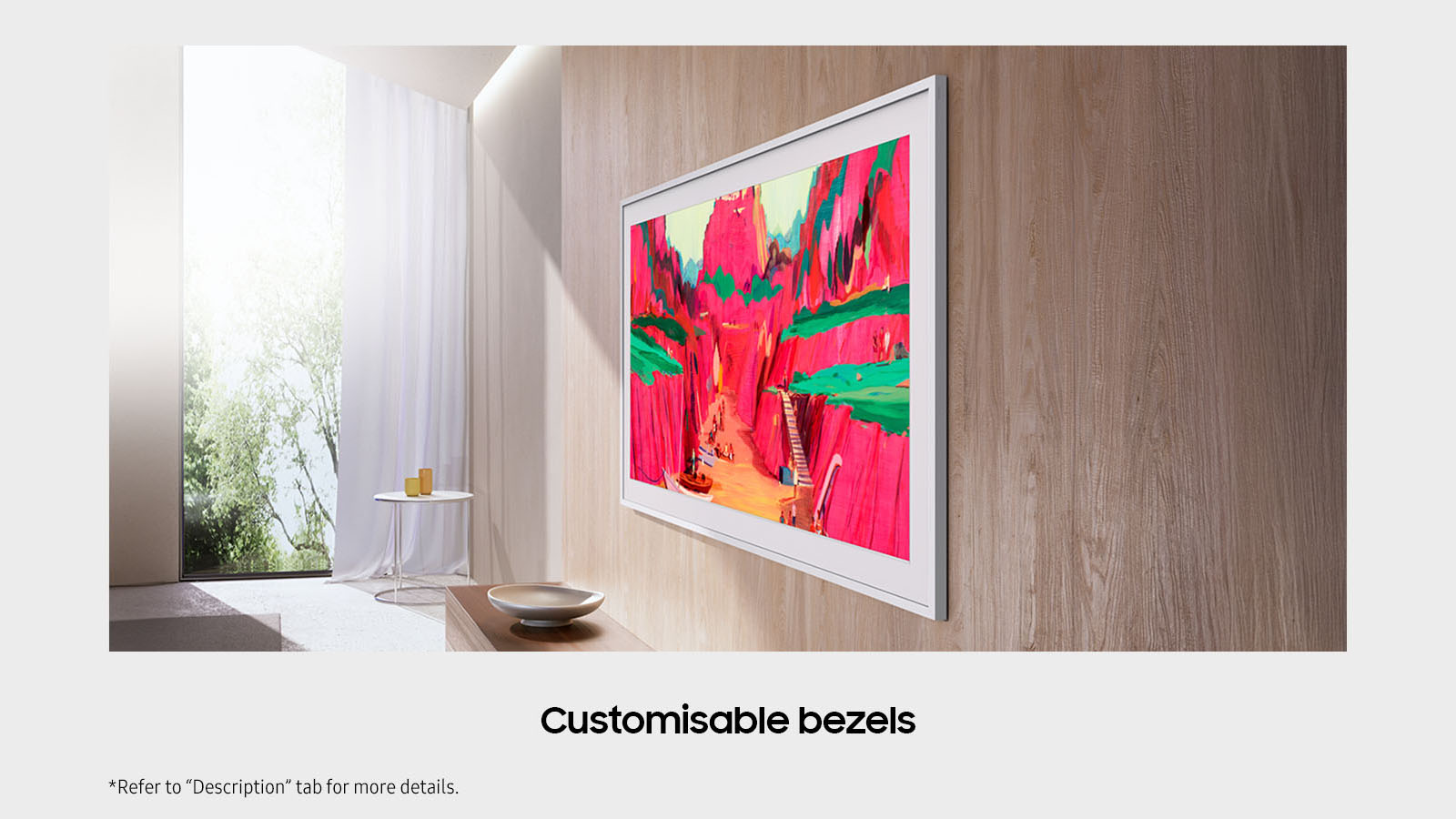 Samsung 75-inch Frame Pro Neo QLED 4K Mini LED TV | Harvey Norman