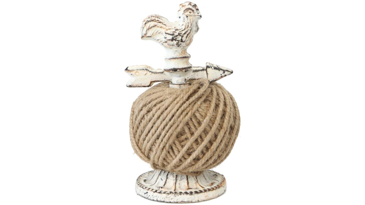 Willow and Silk French Country Chook with Ball of String | Harvey Norman