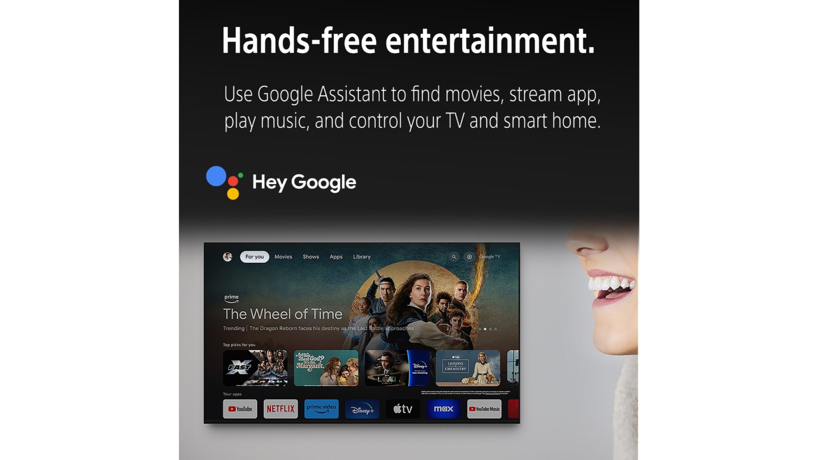 Sony 50-inch Bravia 3 4K Direct LED Google TV | Harvey Norman