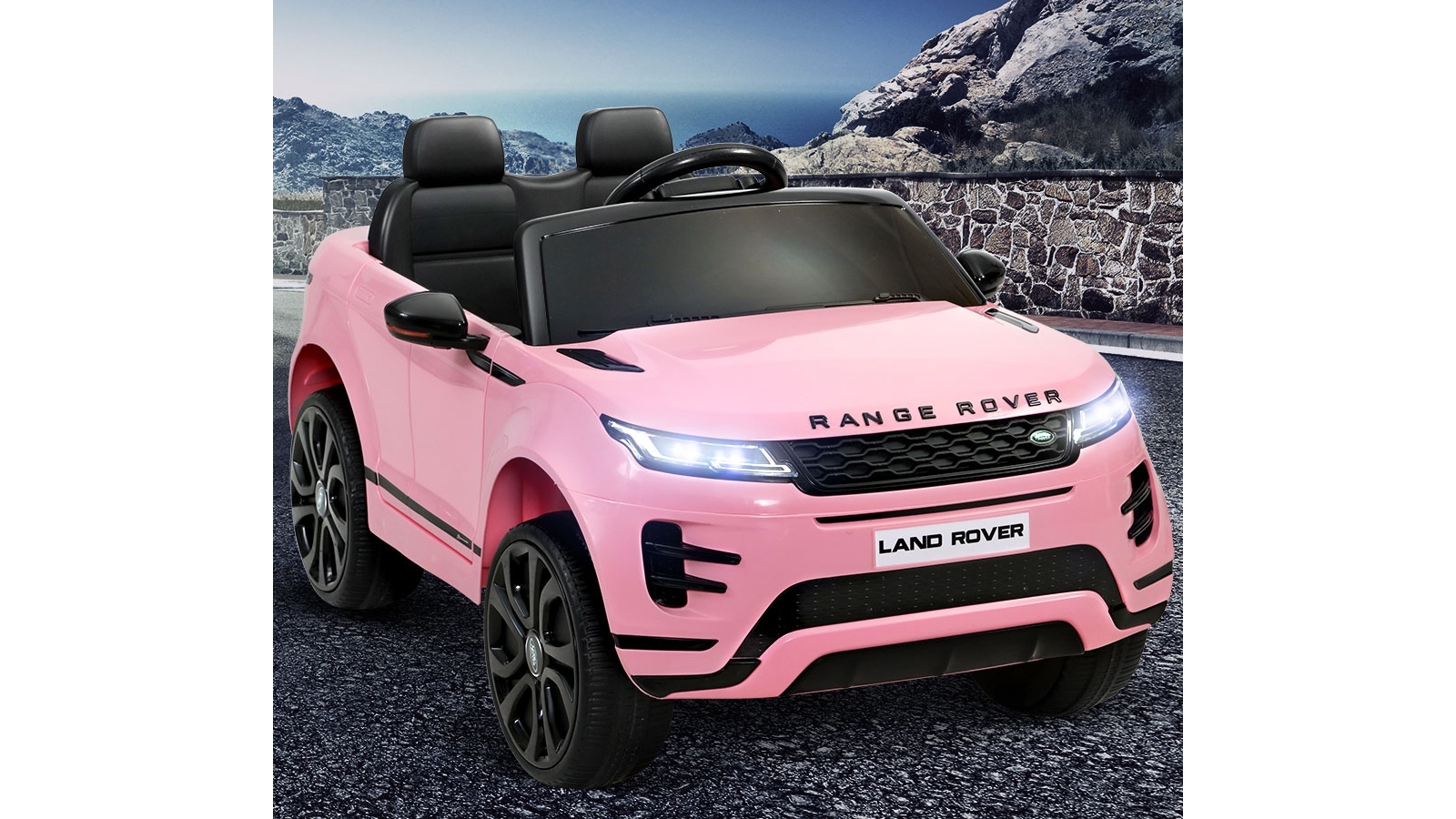 Rigo Licenced Range Rover Kids Ride-On Car - Pink | Harvey Norman