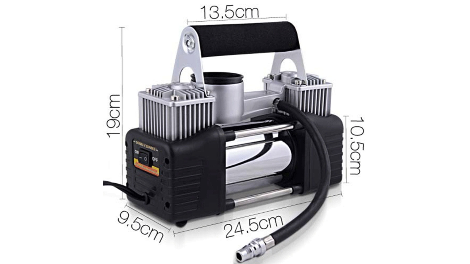 Camel 2 Cylinder 4 x 4 12V Portable Air Compressor 150 PSI | Harvey Norman