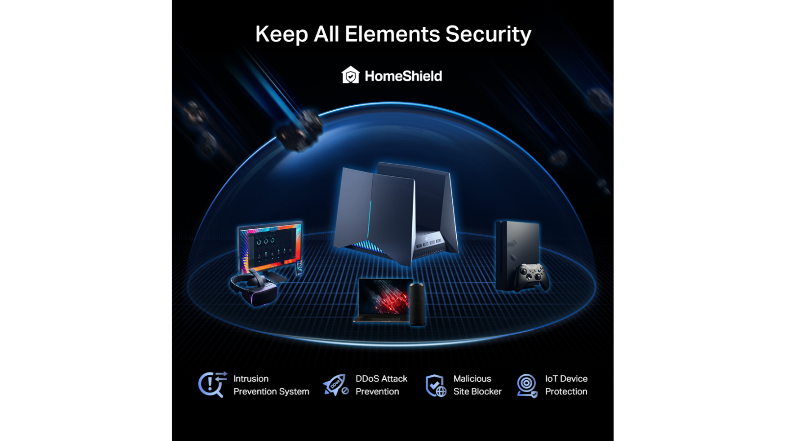 TPLink BE19000 Tri-Band Wi-Fi 7 Gaming Router | Harvey Norman