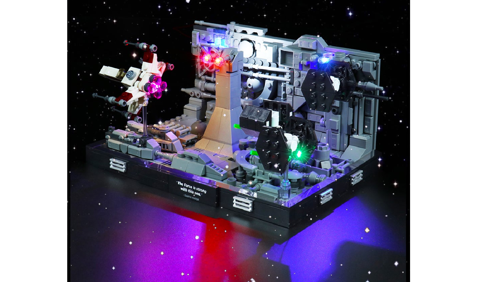 Brick Shine 75329 GC Light Kit for LEGO Death Star Trench Run Diorama ...