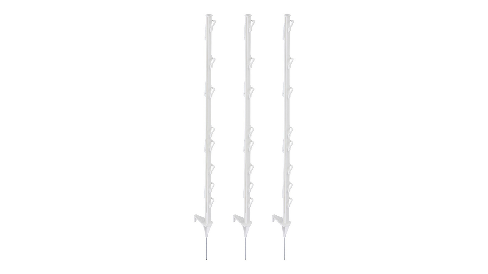 Giantz 20 Piece Electric Fence Posts - White | Harvey Norman