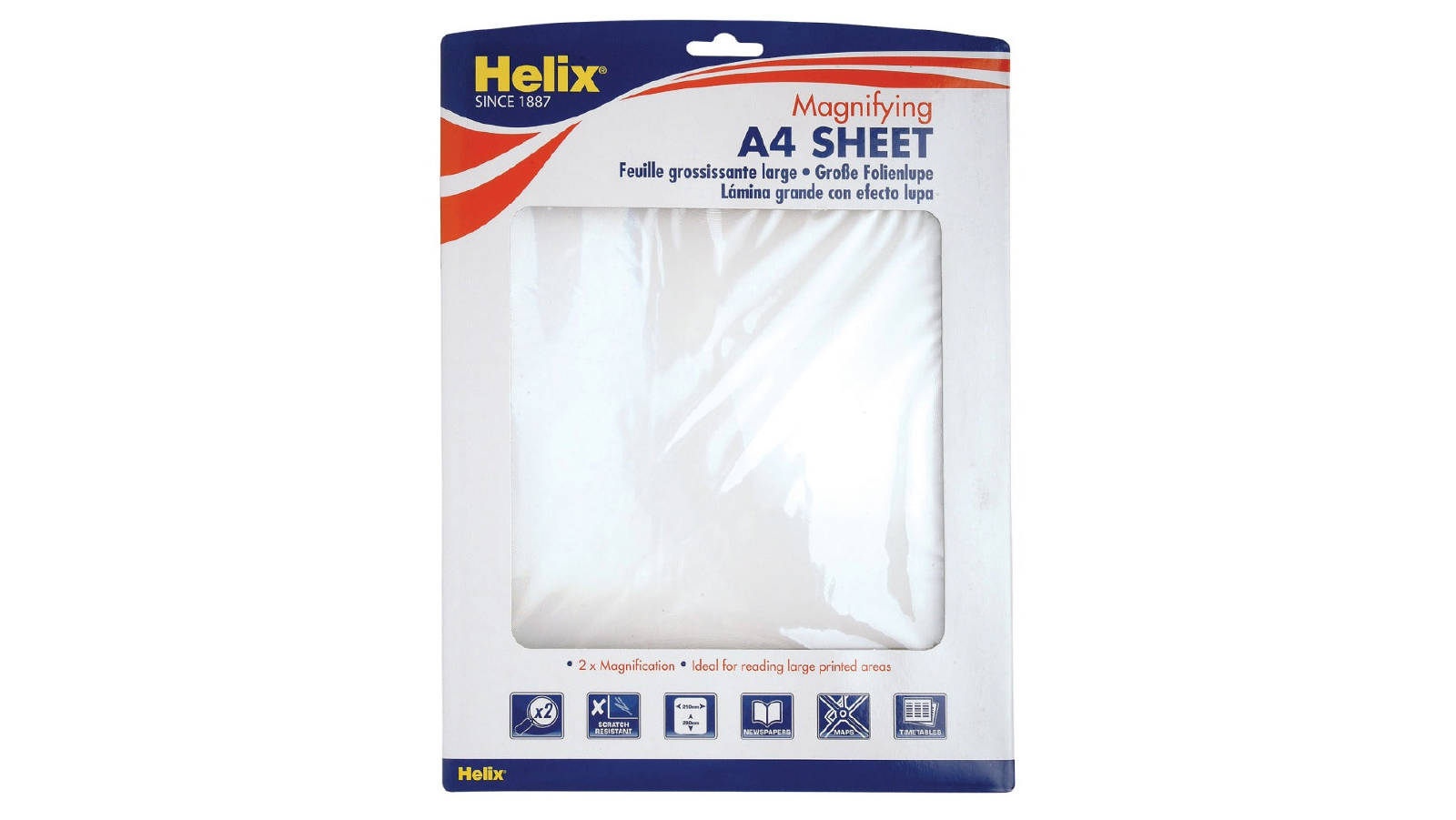Helix A4 Magnifying Sheet | Harvey Norman