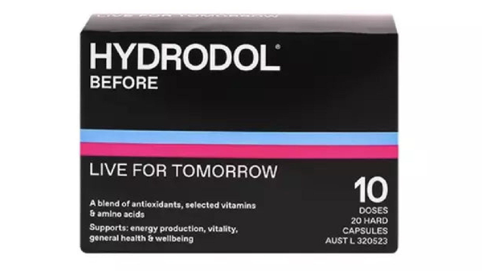 Hydrodol Hangover Relief Before 10 Dose - 20 Capsule | Harvey Norman