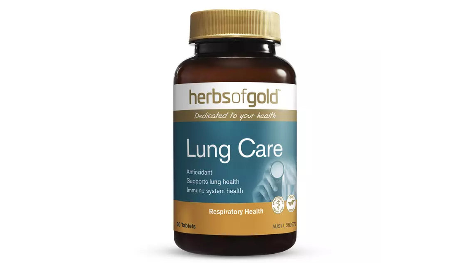 Herbs of Gold Lung Care - 60 Tablets | Harvey Norman