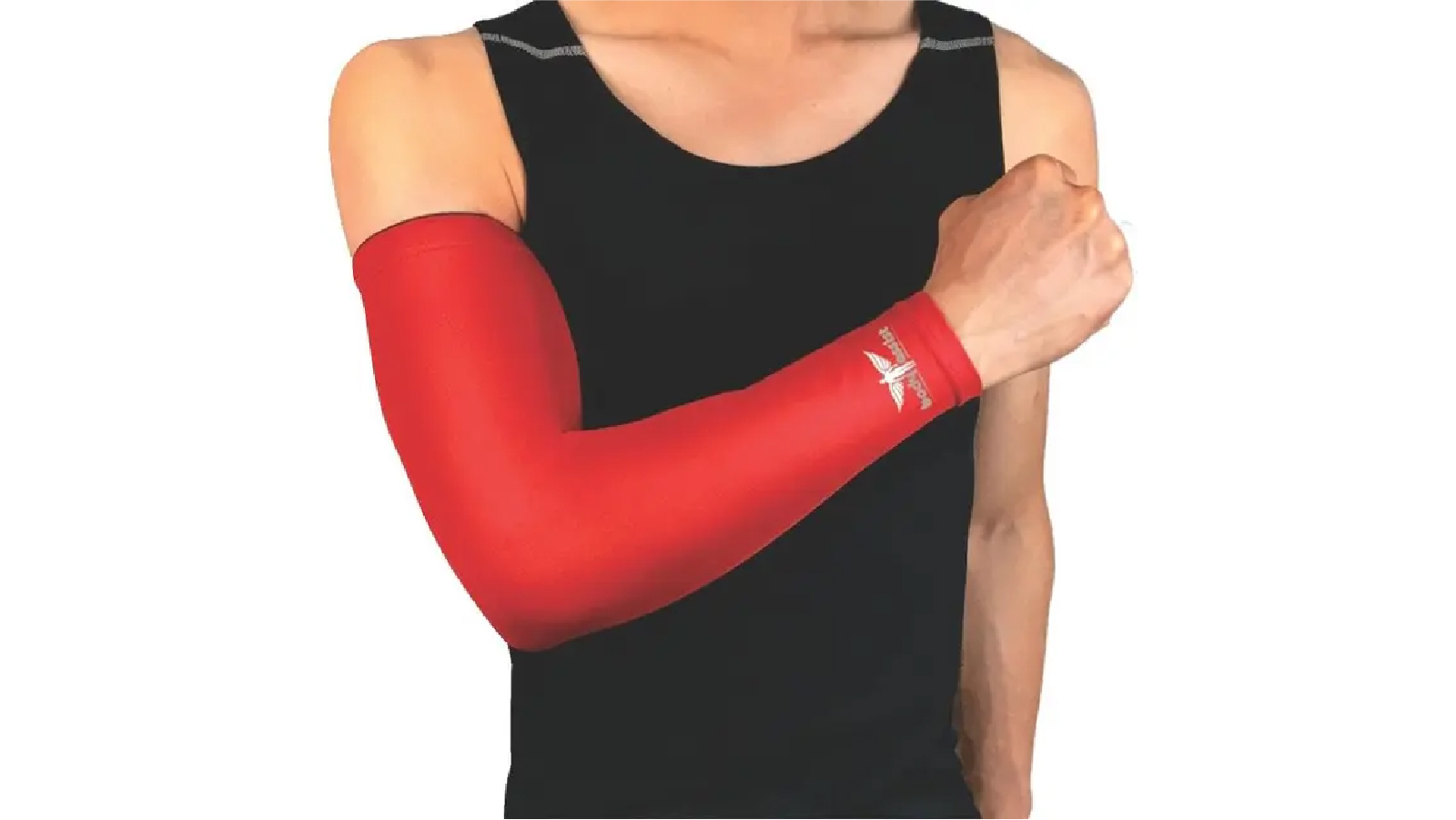 Bodyassist Red Compression Arm Sleeve - Small | Harvey Norman