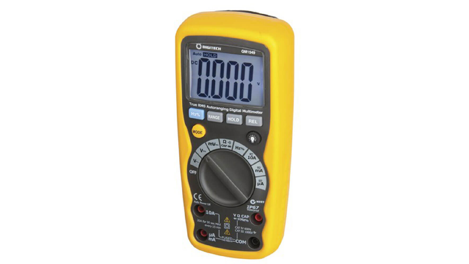 Latestbuy IP67 True RMS Autoranging Cat IV Digital MultiMeter | Harvey ...