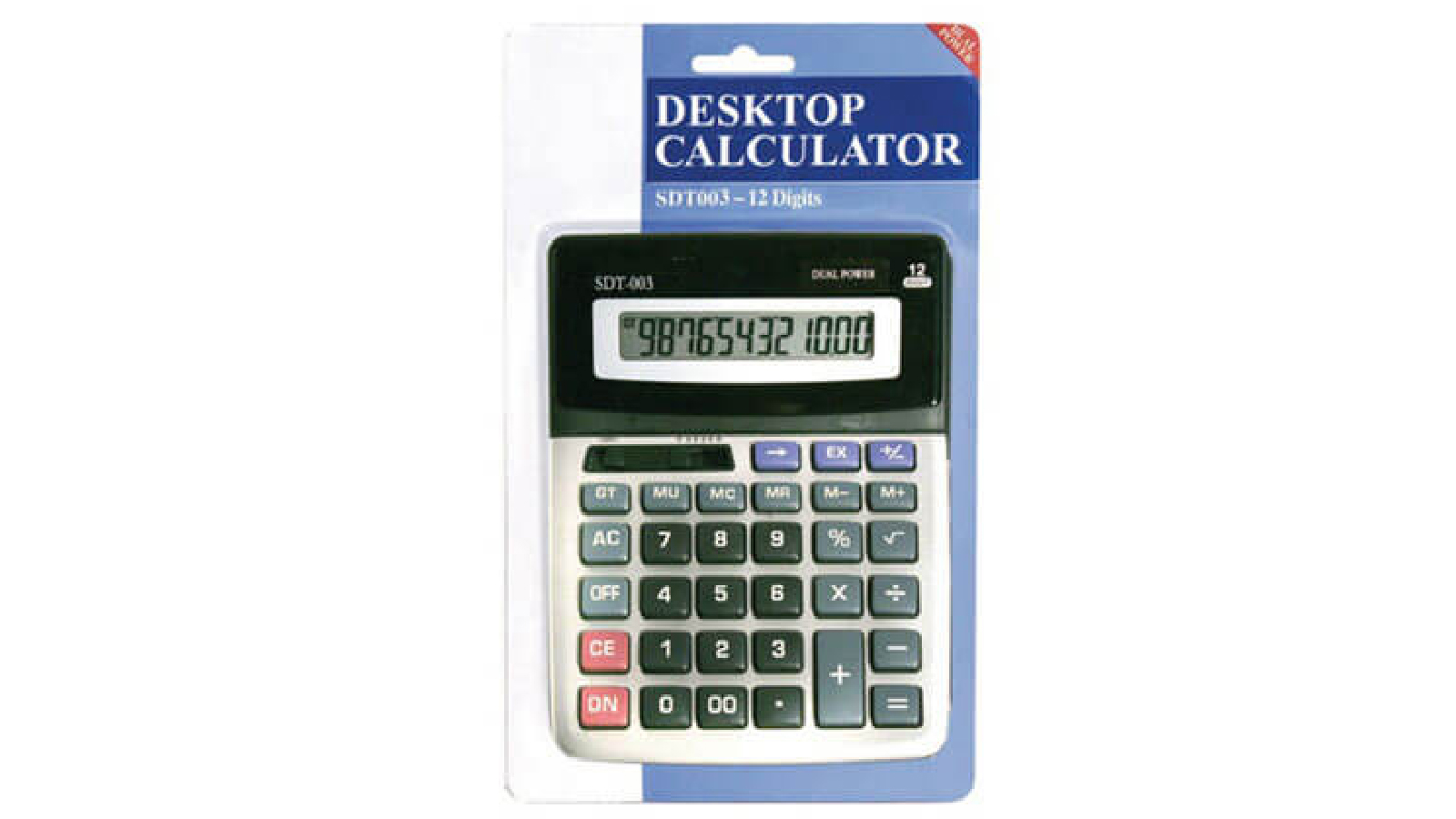 Latestbuy 12 Digit Large Stat Dual Power Calculator | Harvey Norman