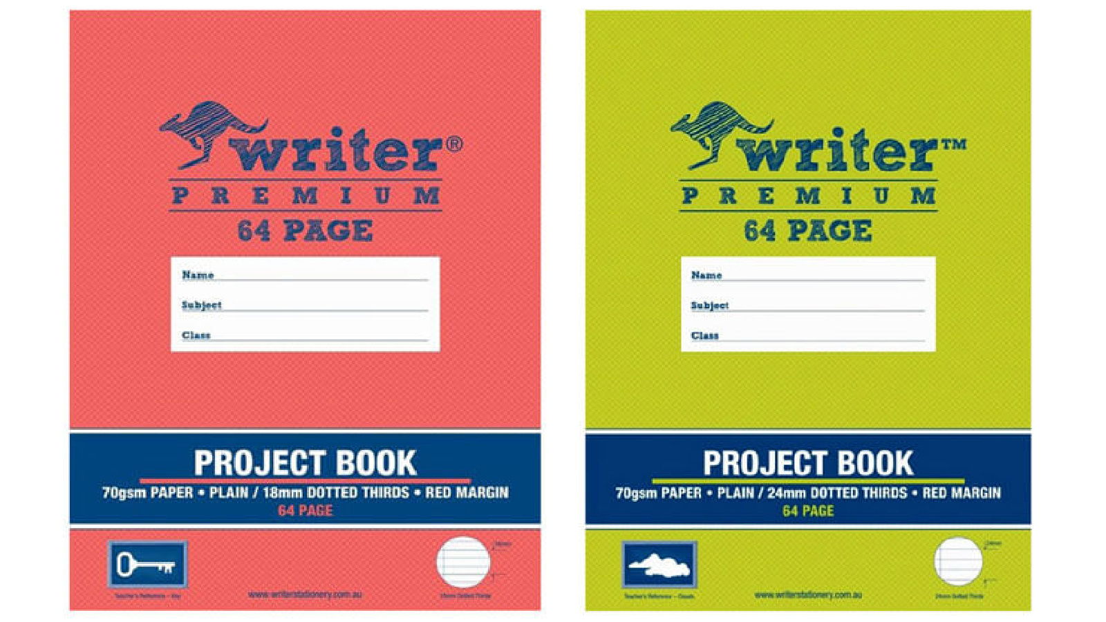 Latestbuy 64 Pages Writer Premium Plain And Dotted Project Book ...