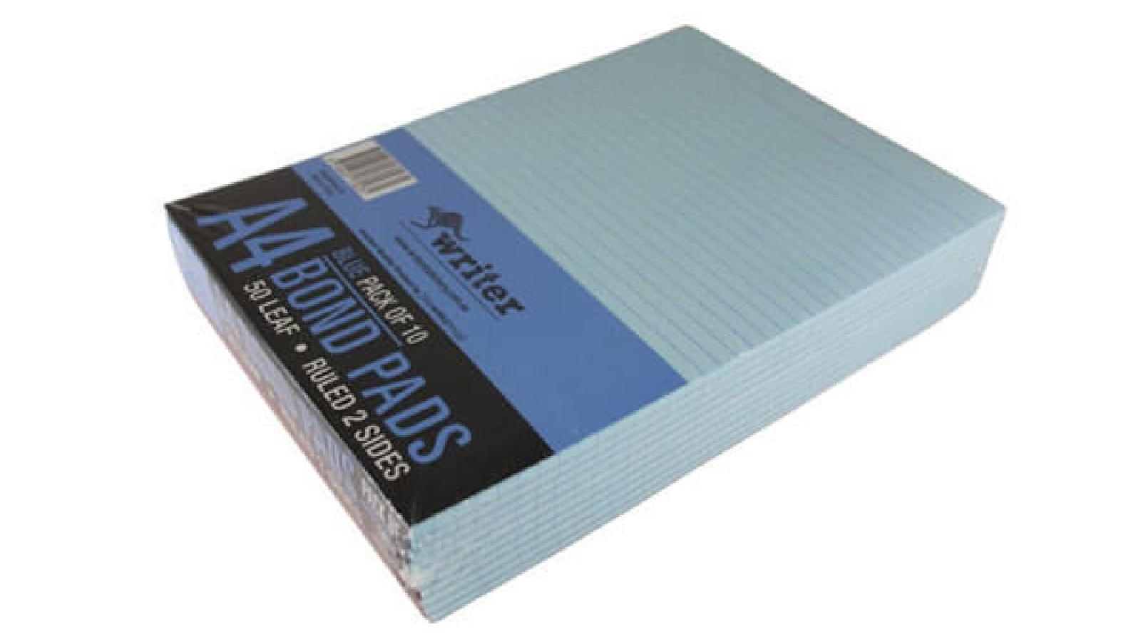 Latestbuy 10 Pack Writer Premium A4 2 Sided Ruled Office Pad - Blue ...