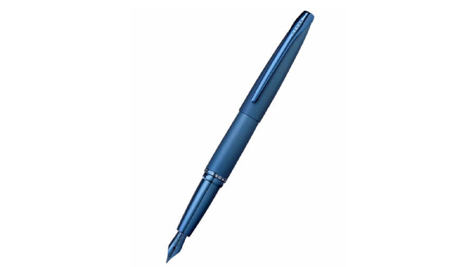 Latestbuy Dark Blue Cross ATX Sandblast Fountain Pen | Harvey Norman