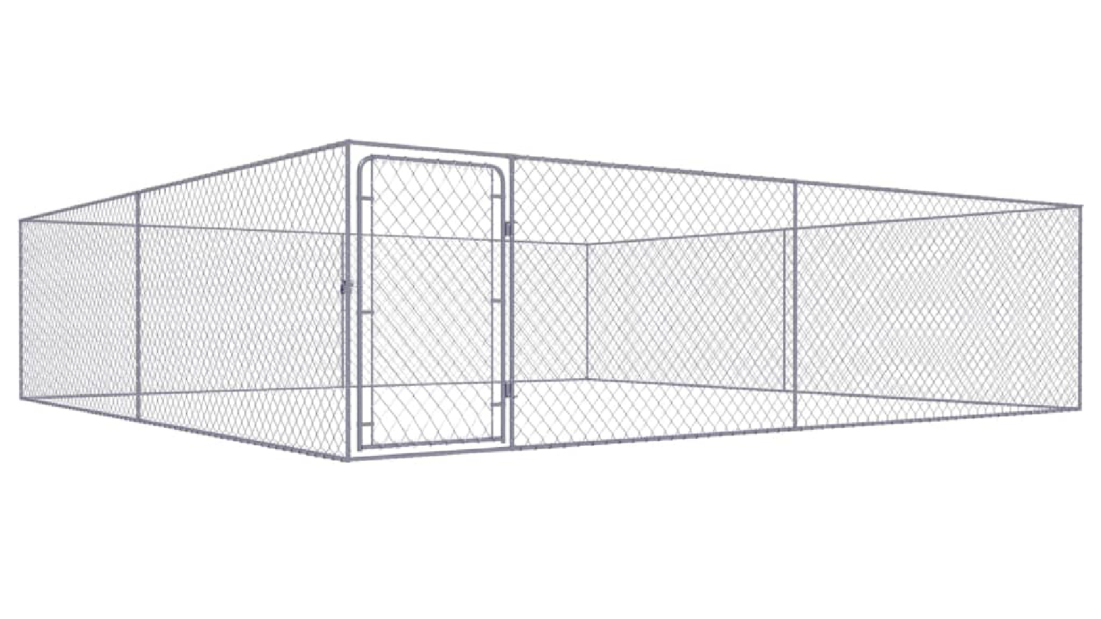 Andala Pets 4 x 4 x 1 m Outdoor Dog Kennel | Harvey Norman