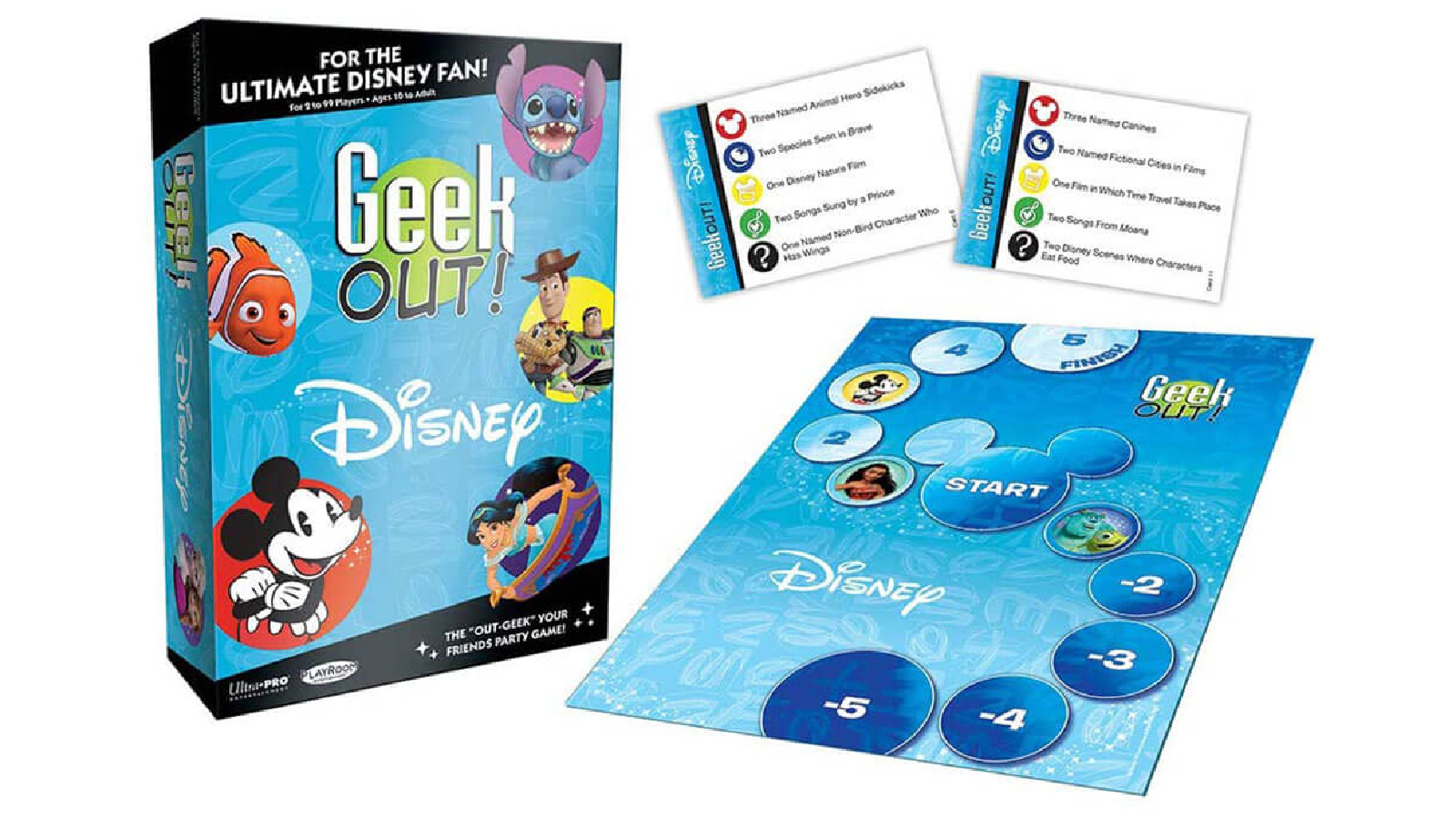 Latestbuy Geek Out Disney Board Game | Harvey Norman